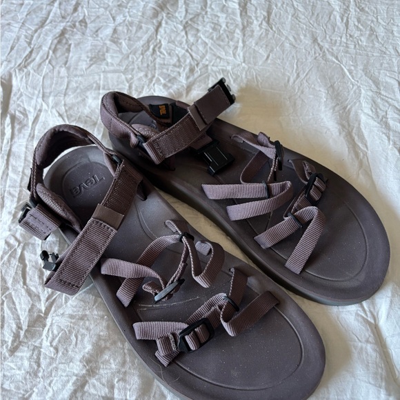Teva | Shoes | Teva Dark Brown Adventure Sandals | Poshmark